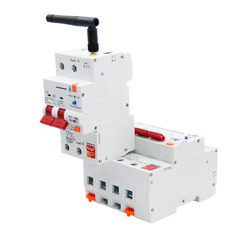 Tuya Smart Wifi 2p4p 63a Metering Leakage Circuit Breaker Timer Switch