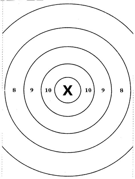 Airgun Targets Printable