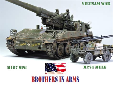 Brothers In Arms M 107 Spg And M274 Mule Armorama™
