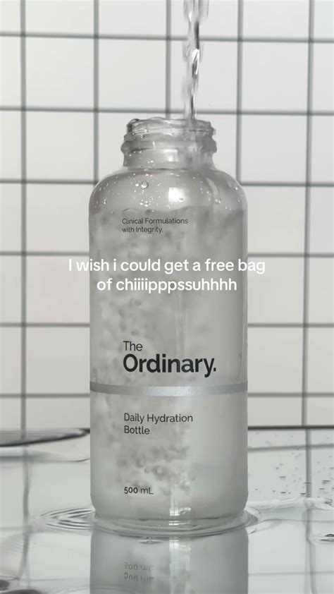 The Ordinary Water Bottle Giveaway Announcement Tiktok