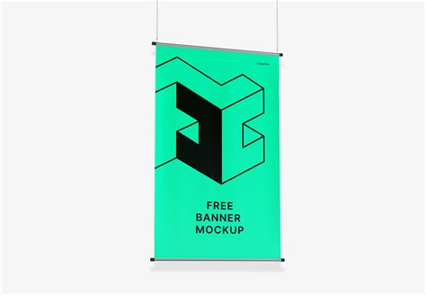 Hanging Vertical Banner Mockup Mockup World