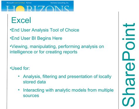 SharePoint 2010 Business Insights PPT