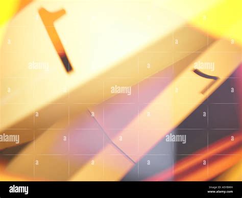 Grids On Color Background Stock Photo Alamy