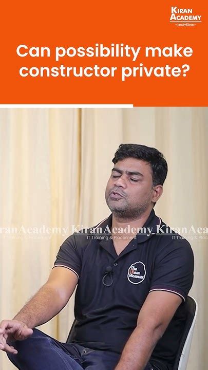 Can Possibility Make Constructor Private In Java Youtube