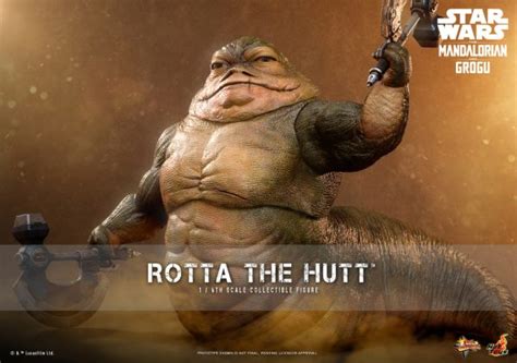 Star Wars The Mandalorian And Grogu Rotta The Hutt Sixth Scale Figure
