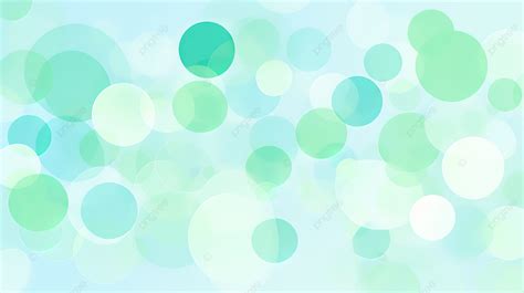 Disks In Light Blue Green Vector Texture Background Bubble Pattern Triangular Background