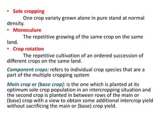 Cropping System PPTX