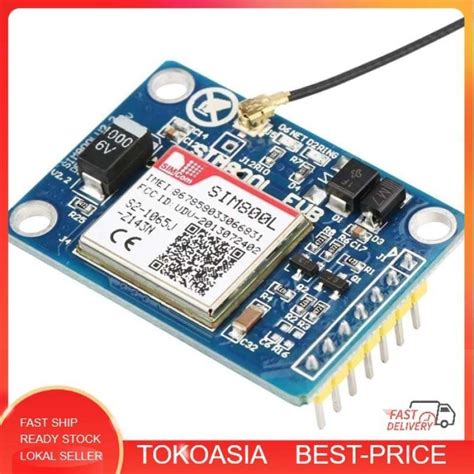 Jual Sim 800l V2 Upgrade Version Gsm Gprs Module For Arduino 5v Di Seller Tokoasia Riau