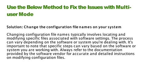 PPT QuickBooks Multi User Mode Not Working Common Causes And Solutions PowerPoint Presentation