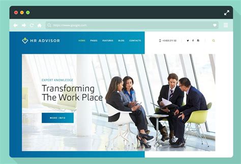 Human Resources Website Template
