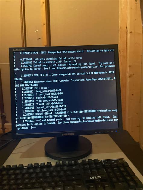 Help With Error Message When Installing Any Linux Distro On An Old Machine Rhomelab