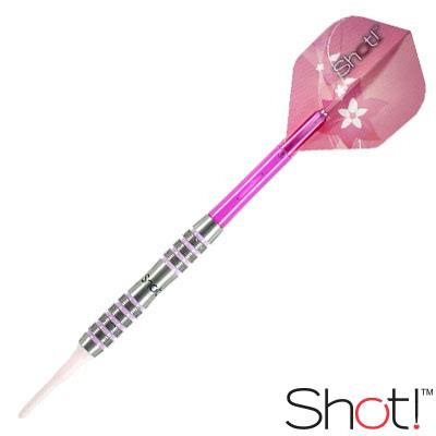 Shot Lady S Soft Tip Dart Set Pink 18 Gram