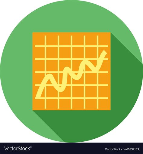 Bell Curve On Graph Royalty Free Vector Image VectorStock