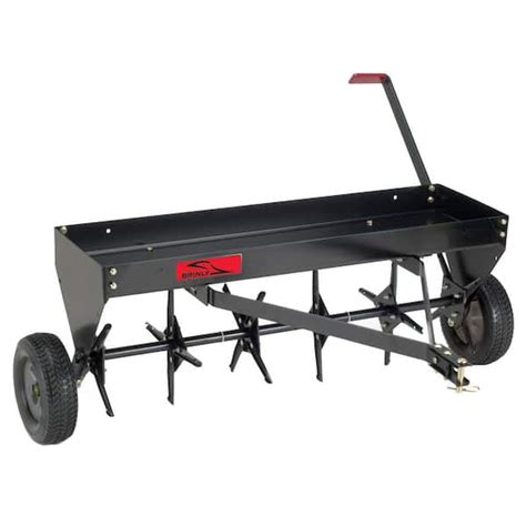 Brinly Hardy 40 In Tow Behind Plug Aerator For Lawn Tractors And Zero