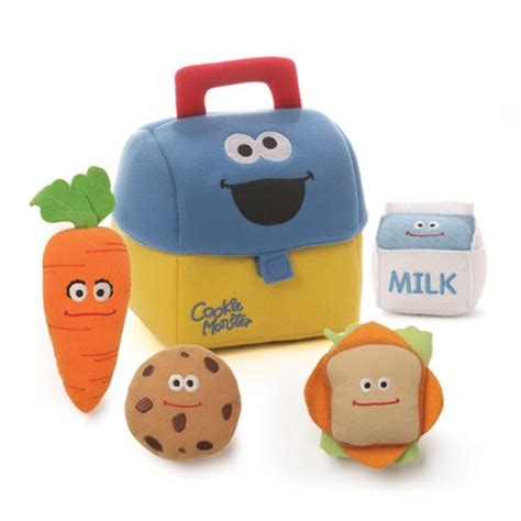 Sesame Street Cookie Monsters Lunch Box Playset