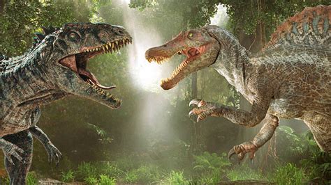 Giganotosaurus Vs Spinosaurus By Mrdimensionincognito On Deviantart