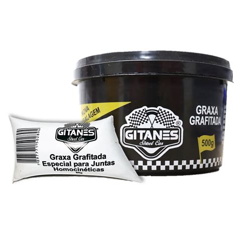 Graxa Grafitada 500gr Gitanes Fonte Do Borracheiro