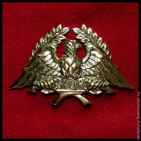 Значок "Римский Орел" большой , латунь купить в интернет-магазине ...