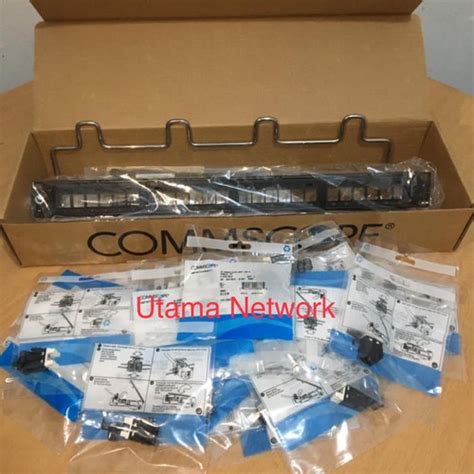 Jual Patch Panel 24 Port Cat6 ORIGINAL Modular Hitam 24 Unit Jakarta Pusat UTAMA