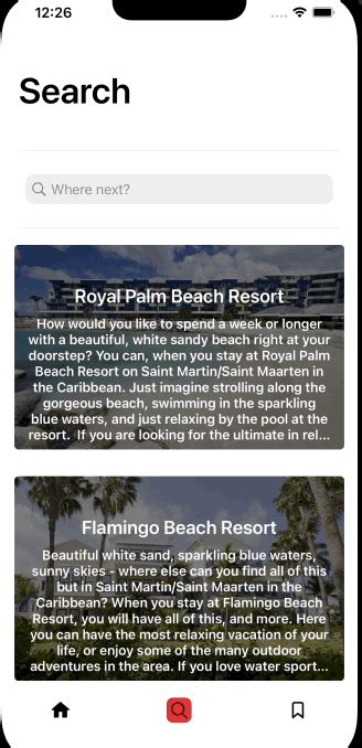 A Travel Guide App That Implements Mvvm Design Pattern Using Mock Api