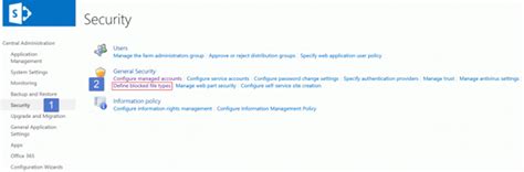 Blocking File Types In SharePoint 2016