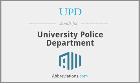 What Does Upd Stand For