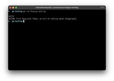 Continuous Integration For Go Applications CircleCI