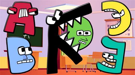 ВСЕ СЕРИИ ЭВОЛЮЦИЯ АЛФАВИТ ЛОРА Alphabet Lore Мультик Анимация Youtube