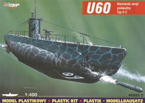 Deutsches U Boot U 60 Typ Ii C Mirage Hobby 40025 De Revell