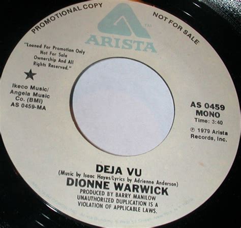Dionne Warwick Deja Vu 1979 Vinyl Discogs