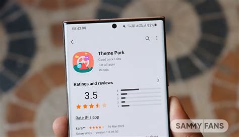 Samsung Theme Park Update Brings Enhanced Customization Options Bug