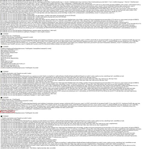 ansible problem in rundeck with commands and global log filters on remote nodes stack overflow