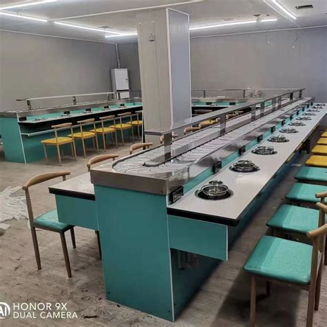 Rotary Sushi Bar Conveyor Belt Revolving Hot Pot Rotating Sushi