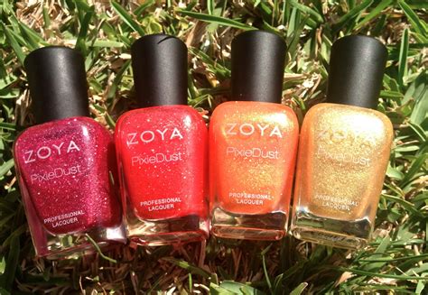 Polished Prescription Zoya Summer Pixiedust Ombre