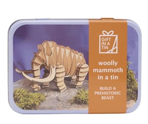 Build A Woolly Mammoth Wooden Model Parts Step By Step Guide