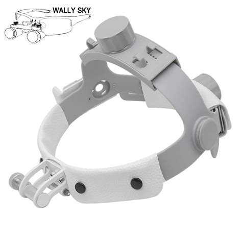 치과 의료용 루페 및 헤드라이트 용 경량 헤드 헬멧 Mgxs004 배터리 클립 포함 Aliexpress