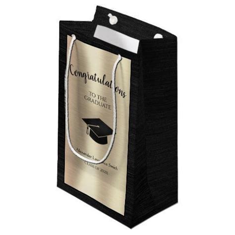 Elegant Graduation Class Of 2024 Congratulations Small T Bag