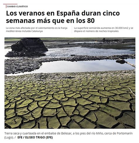 Los Veranos En España Duran Cinco Semanas Más Que En Los 80