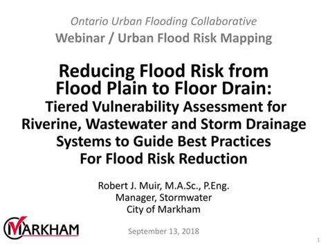 Urban Flood Risk Mapping Tiered Vulnerability Assessment In Risk Mitigation Frameworks For