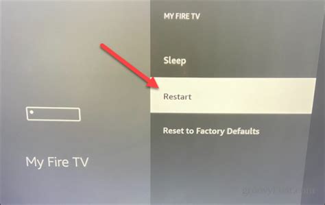 How To Restart A Fire TV Stick