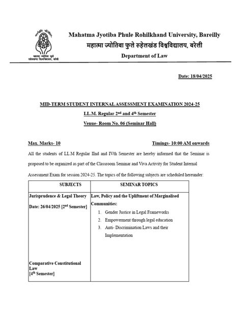 Classroom Presentation Llm Regular Seminar Pdf Justice Crime