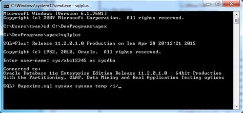 Install Oracle Apex 5 0 O7planning Org