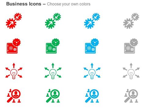 Interconnected Process Idea Circulation Candidate Search Ppt Icons Graphics Presentation