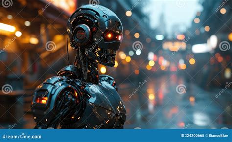 The Side View Of The Single Humanoid Robot That Has Been Explored Land