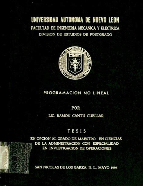 Pdf Progamacion No Lineal Dokumen Tips