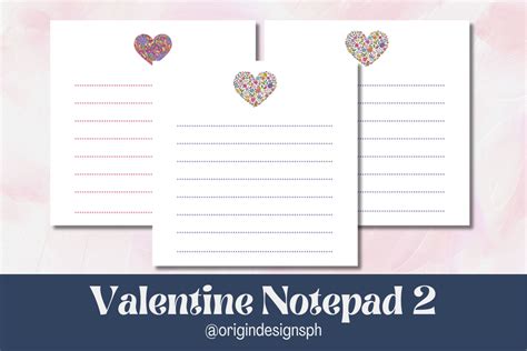Canva Template Memo Pad Valentine2 Graphic By Origin Designs Ph · Creative Fabrica Canva Template Memo Pad Valentine2 Graphic By Origin Designs Ph · Creative Fabrica