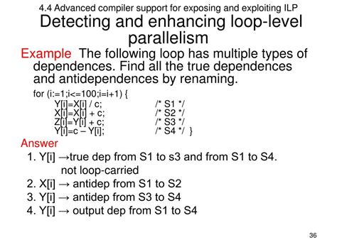 Ppt Iec5310 Computer Architecture Chapter 4 Exploiting Ilp With Software Approach Powerpoint