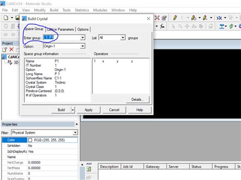 Structure How To Define The Space Group Of A New Material Matter Modeling Stack Exchange