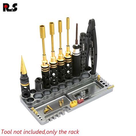 Rc Model Tool Rack Cnc Alloy Screwdriver Holder Multi Purpose Parts