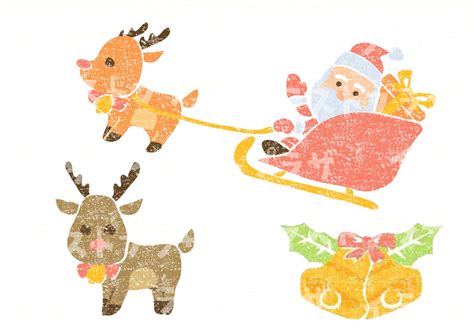 かわいいトナカイイラスト白黒無料素材 イラストプラザ